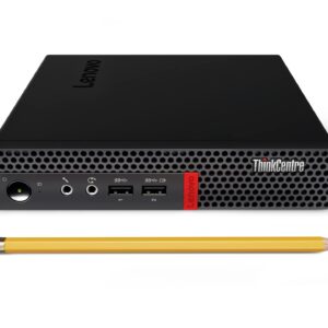 Lenovo ThinkCentre M625Q Thin Client Desktop Computer, AMD A9-9420e Processor, 4 GB DDR4 SDRAM, 128 GB SSD, ‎AMD Radeon R5 Graphics, Windows 10 Pro, 10TF002WUS, Black