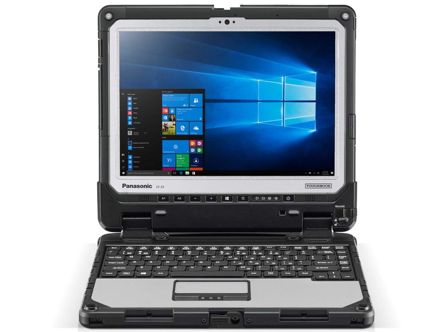 Toughbook Panasonic 2-in-1 CF33 Fully Rugged Laptop