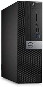 dell p2rf6 optiplex 5050 small form factor desktop, intel core i5-7500, 8gb ram, 128gb ssd, black (renewed)