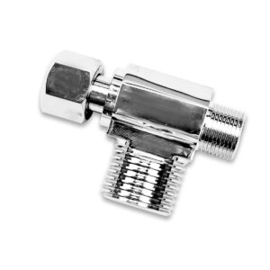 geniebidet 3/8 x 3/8 x 1/2 inch t-connector for bidet | connect to 3/8 water supply at the wall instead of 7/8 toilet tank inlet | this bidet t connector uses 1/2 water supply to the bidet