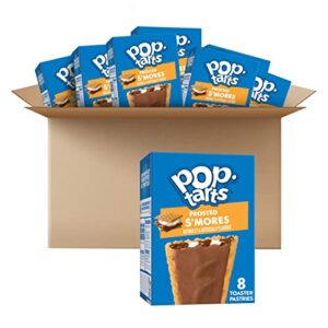 pop-tarts toaster pastries, breakfast foods, kids snacks, frosted s'mores (64 pop-tarts)