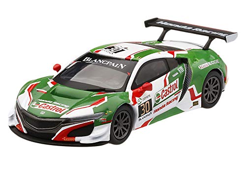 NSX GT3#30"Castrol 24 Hours of Spa (2018) Limited Edition to 3,600 Pieces Worldwide 1/64 Diecast Model Car by True Scale Miniatures MGT00051