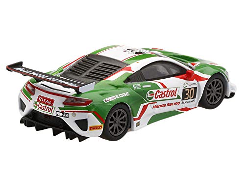 NSX GT3#30"Castrol 24 Hours of Spa (2018) Limited Edition to 3,600 Pieces Worldwide 1/64 Diecast Model Car by True Scale Miniatures MGT00051