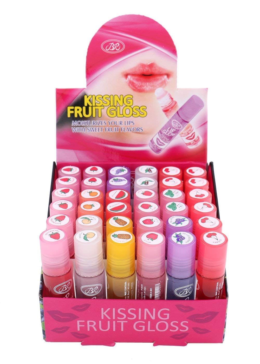 BR KISSING FRUIT GLOSS 36 Pieces