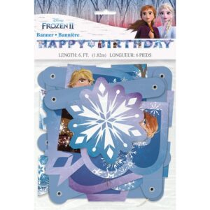 Disney Frozen 2 Large Jointed Banner - Perfect for Themed Parties & Events