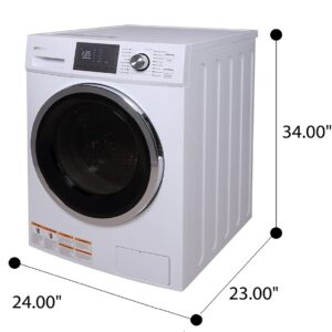 RCA RWD270 Washer and Dryer Combo 2.7 cu ft - White