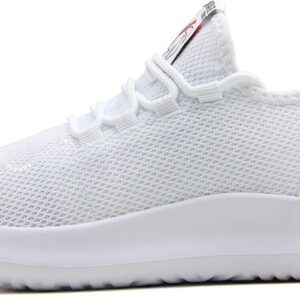 CAMVAVSR Men's Sport Shoes Non Slip Lightweight Breathable Mesh Soft Sole Run Walk Tennis Athletics Sneakers for Men White Size 13