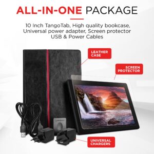 Simbans [3 Bonus Item] TangoTab 10 Inch Tablet 3 GB RAM, 64 GB Disk, Android 9 Pie, Mini-HDMI, Micro-USB, USB-A, Inbuilt GPS, Dual WiFi, Bluetooth, IPS Screen, Dual Camera Computer PC - TC93