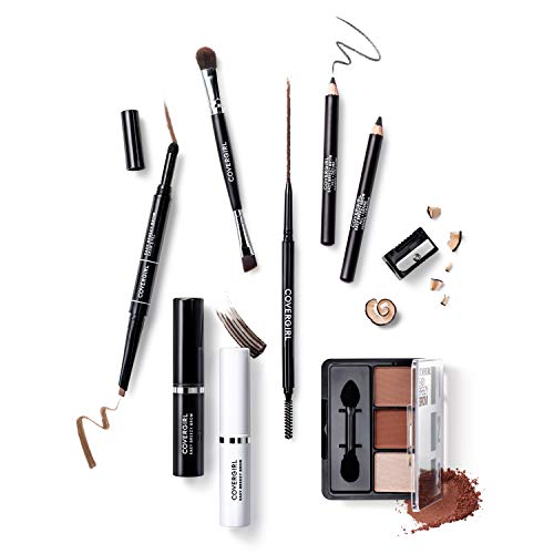 COVERGIRL - Easy Breezy Brow Draw & Fill, easy shaping & defining your brows, retractable pencil, sets in place, 100% Cruelty-Free