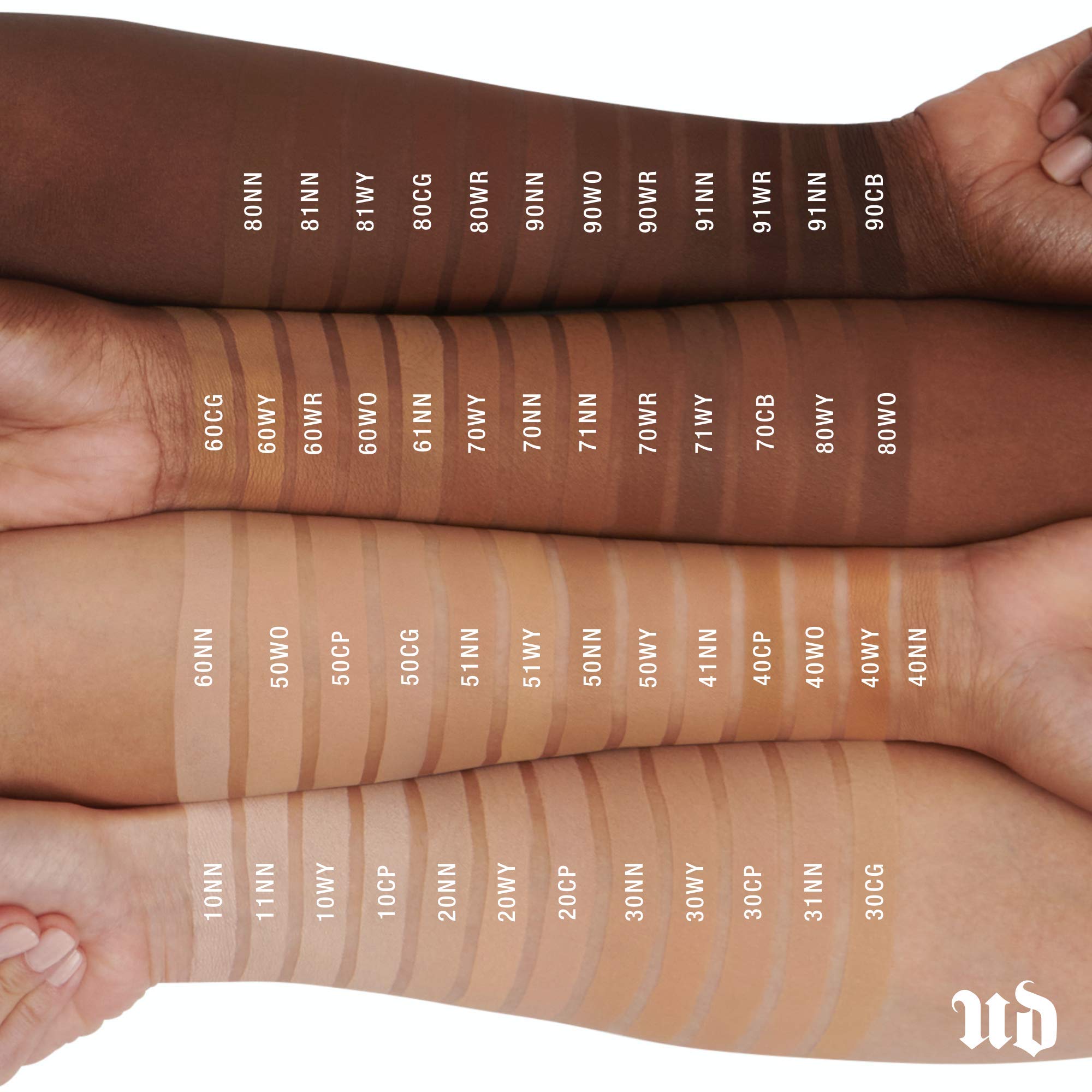 Urban Decay Stay Naked Weightless Liquid Foundation, 30NN - Buildable Coverage with No Caking - Matte Finish Lasts Up To 24 Hours - Waterproof & Sweatproof - 1.0 Fl. Oz