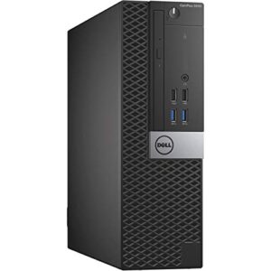 dell optiplex 5040 small form desktop, intel quad core i5 6500 3.2ghz, 16gb ddr3, 1tb hard drive, hdmi, windows 10 (renewed)