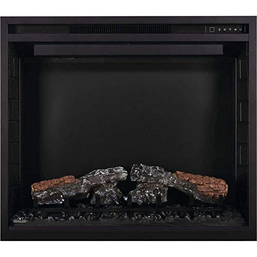 Napoleon Element 36 Inch Built-in Electric Fireplace - Black, NEFB36H-BS