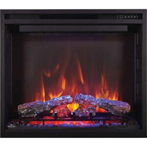 Napoleon Element 36 Inch Built-in Electric Fireplace - Black, NEFB36H-BS