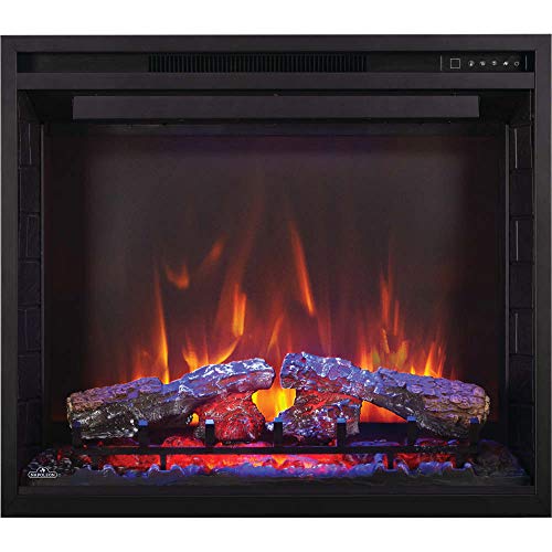 Napoleon Element 36 Inch Built-in Electric Fireplace - Black, NEFB36H-BS