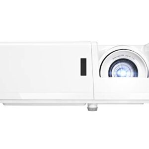 Optoma ZW403 WXGA Professional Laser Projector | DuraCore Laser Light Source Up To 30,000 Hours | Crestron Compatible | 4K HDR Input | High Bright 4500 lumens | 2 Year Warranty, White