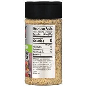 Weber Garlic Parmesan Seasoning, 4.3 Ounce Shaker