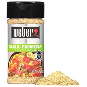 Weber Garlic Parmesan Seasoning, 4.3 Ounce Shaker