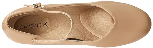 Capezio Women's Medium Cassie Jr. Character Shoe, Caramel, 12