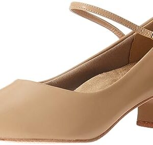 Capezio Women's Medium Cassie Jr. Character Shoe, Caramel, 4.5