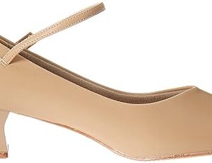 Capezio Women's Medium Cassie Jr. Character Shoe, Caramel, 4.5