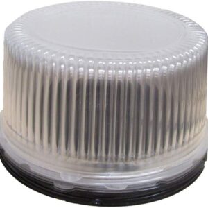 10-inch Cake Container with Clear Dome Lid 9 Inch and Cake Boards - 10pack