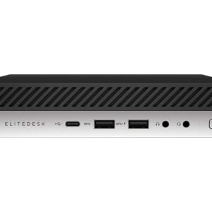 HP EliteDesk 800 G4 DM Desktop Mini PC 'Core i5-8500 3.0GHz'16GB RAM '500GB Hard Drive Windows 10 Pro (2YH19AV) (Renewed)