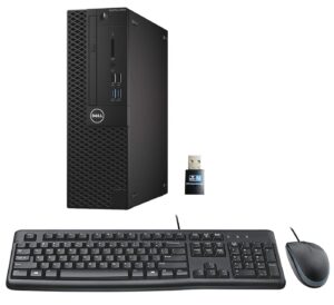 dell optiplex 3050 sff desktop pc, intel i5-6500 3.2ghz 4 core, 16gb ddr4, 500gb ssd, wifi, win 10 pro, keyboard, mouse (renewed)