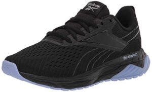 reebok womens liquifect 180 2.0 spt cross trainer, black/white/white, 8.5