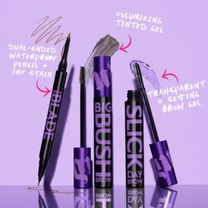 Urban Decay Brow Blade 2-in-1 Microblading Eyebrow Pen + Waterproof Pencil – Smudge-proof, Transfer-resistant – Fine Tip – Thin, Hair-Like Strokes – Natural, Fuller Brows, Neutral Nana (neutral brown)