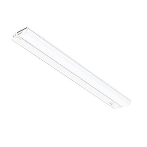 getinlight dimmable hardwired only under cabinet led lights, 24-inch, soft white(3000k), matte white finished, etl listed, in-0201-13-wh