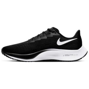 nike men's low-top sneaker, black white, 8.5