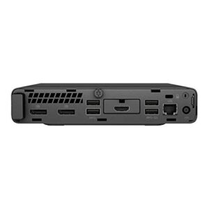 HP ProDesk 400 G4 Mini Desktop Computer, 2.1 GHz Intel Core i5-8500T Six-Core, 8GB RAM, SSD 256GB Windows 10 Pro (4BC39UT#ABA)