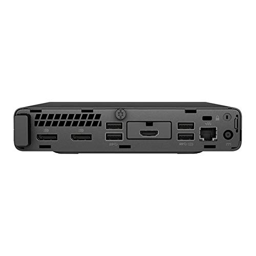 HP ProDesk 400 G4 Mini Desktop Computer, 2.1 GHz Intel Core i5-8500T Six-Core, 8GB RAM, SSD 256GB Windows 10 Pro (4BC39UT#ABA)