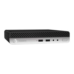 hp prodesk 400 g4 mini desktop computer, 2.1 ghz intel core i5-8500t six-core, 8gb ram, ssd 256gb windows 10 pro (4bc39ut#aba)