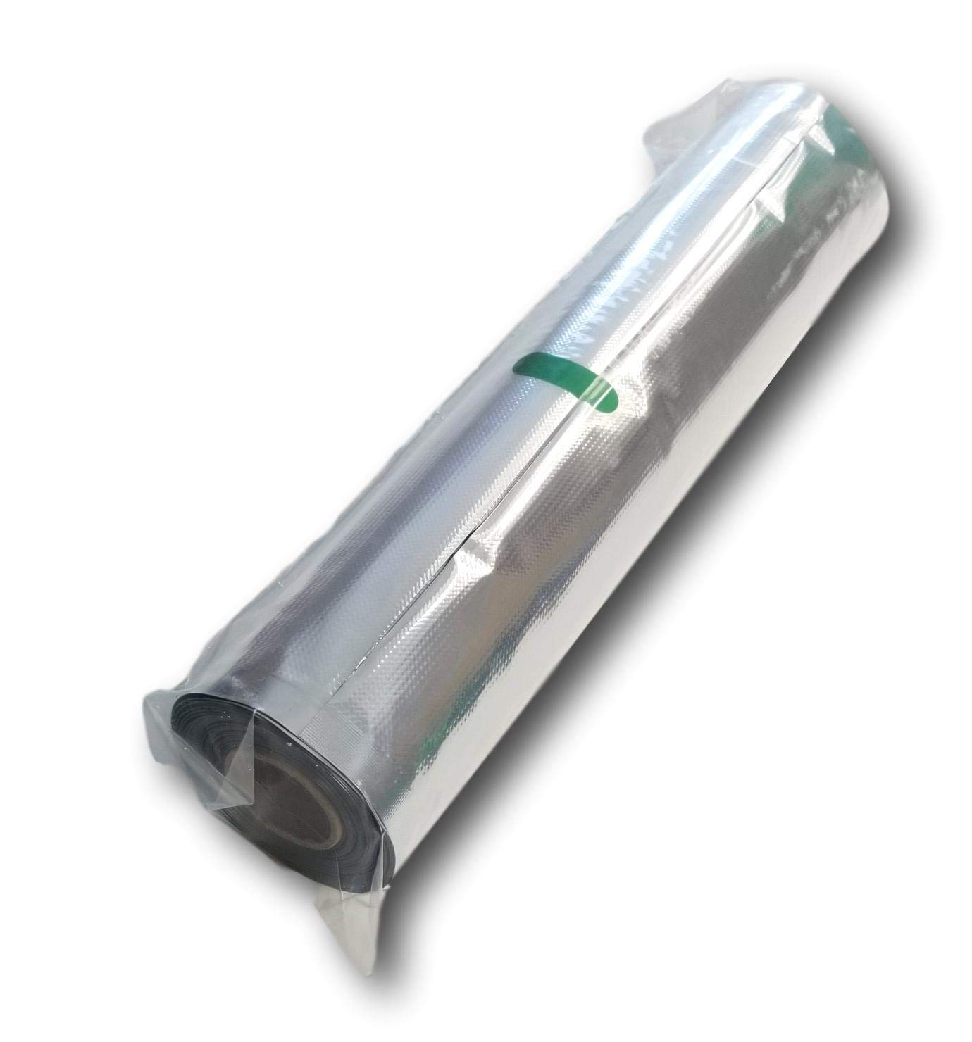 Mylar Vacuum Seal 8"x16' or 11"x16' Rolls | SteelPak Textured/Embossed Aluminum Foil Vacuum/Heat Seal Rolls to Create Custom-Sized Vacuum Sealer Bags (1, 11"x16')