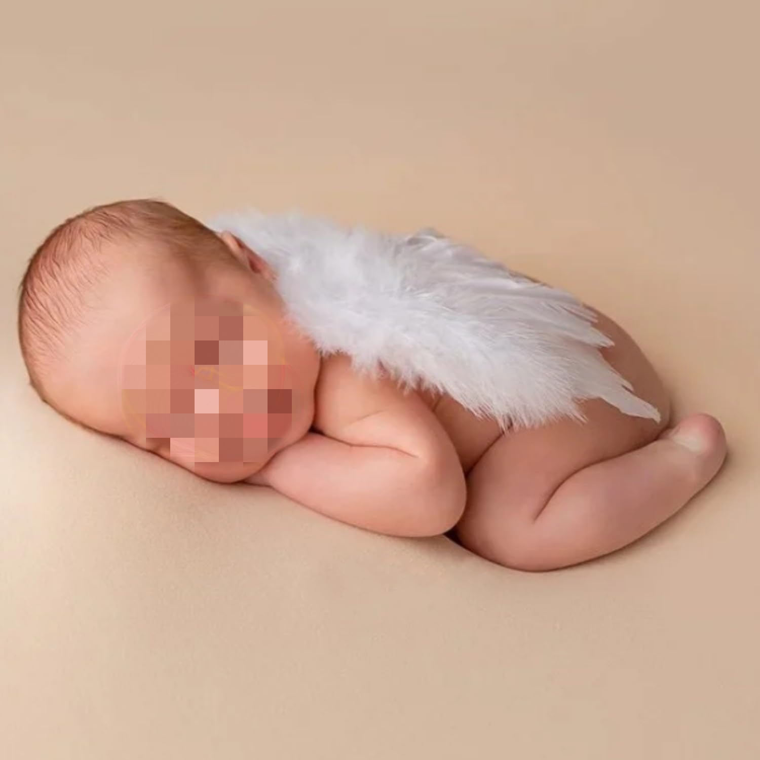 CoFashion Newborn Girls Photo Prop Outfits Newborn Photography Props-Pink Tutu Skirt & Baby Girl Angel Wings Set- Newborn Photo Props Girl Newborn Girl Outfits for Photography