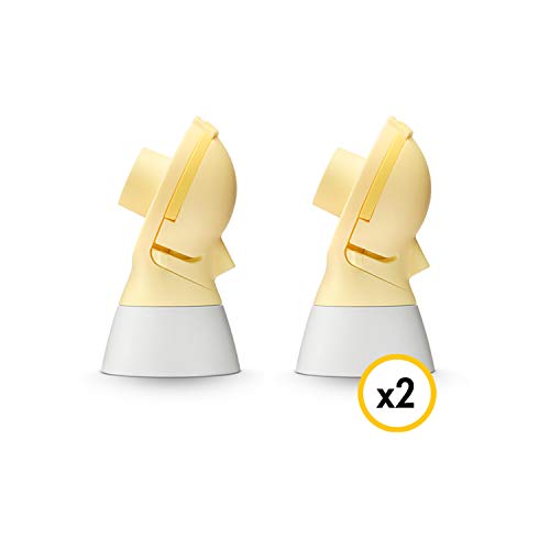 Medela PersonalFit Flex Replacement Connectors, 2 per Pack, Compatible with Freestyle Flex and Pump in Style with MaxFlow Breast Pumps, Authentic Spare Parts