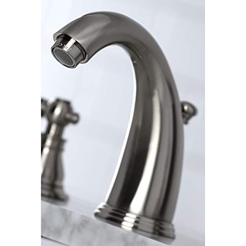 Kingston Brass KB988AKL Duchess Widespread Bathroom Faucet, Brushed Nickel