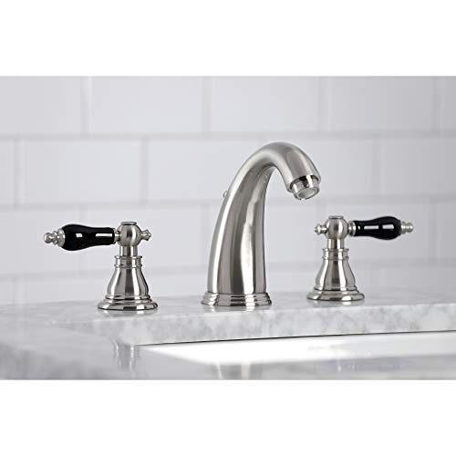 Kingston Brass KB988AKL Duchess Widespread Bathroom Faucet, Brushed Nickel