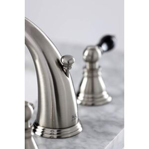 Kingston Brass KB988AKL Duchess Widespread Bathroom Faucet, Brushed Nickel