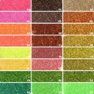 Teenitor 48 Colors Glitter Set, Fine Glitter for Resin, Arts and Craft Supplies Glitter, Festival Glitter Makeup Glitter, Cosmetic Glitter for Body Nail Face Hair Eyeshadow Lip Gloss Making