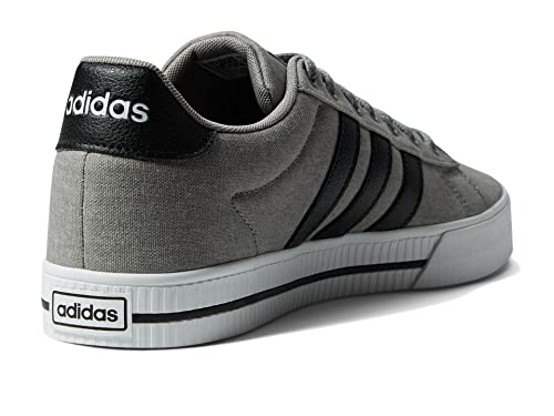 adidas Men's Daily 3.0 Skate Shoe, Dove Grey/Core Black/Cloud White, 12