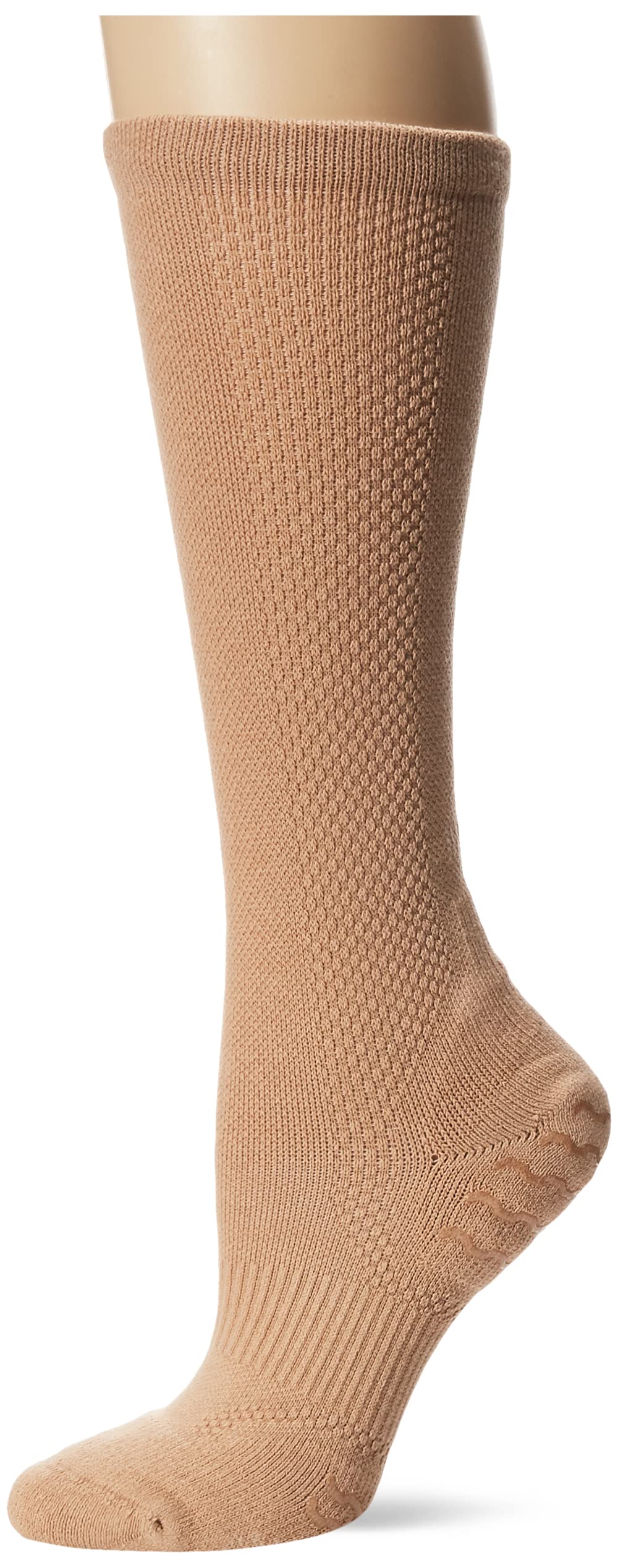 Bloch Women's BlochSox Ballet Flat, Sand Knit, 7.5-9.5