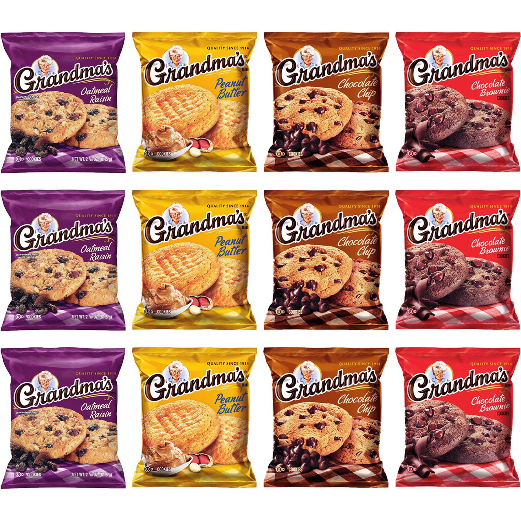 Cookies Individually Wrapped Variety Pack - Cookies Bulk Assortment Care Package Sampler (45 Count)