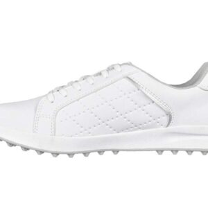 Etonic Ladies G-SOK 3.0 Spikeless Golf Shoes White/Silver Size 9.5 Medium