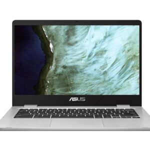 ASUS Chromebook Laptop- 15.6" HD Anti-Glare NanoEdge-Display, Intel Dual Core Celeron N3350-Processor, 4GB-RAM, 64GB eMMC, 180 Degree-Hinge, Chrome OS- C523NA-BCLN6 Silver