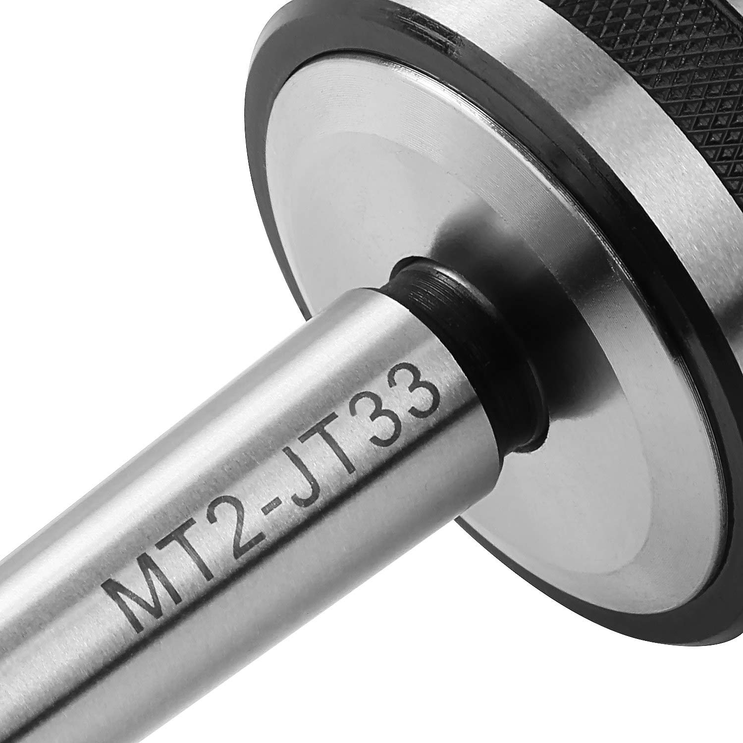 Acrux7 1/32"- 5/8" MT2 Drill Chuck for Lathe, JT33 Drill Chuck with Morse Taper 2 Arbor & Chuck Key