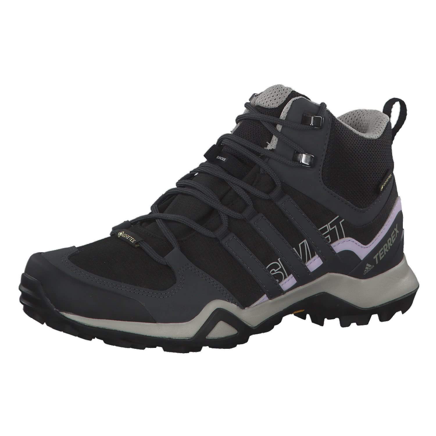 Terrex Women's Classic Trail Running Shoes, Core Black DGH Solid Grey Purple Tint, 4