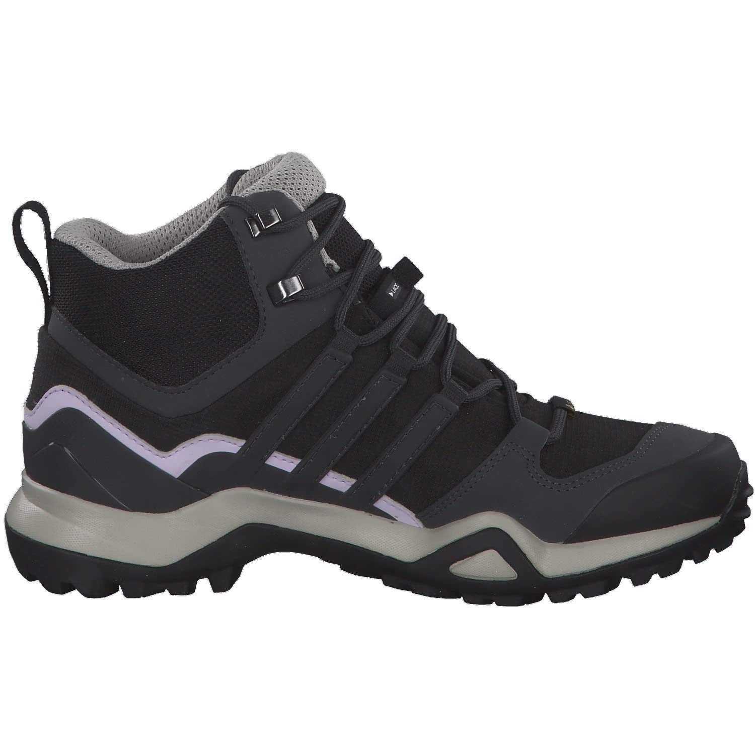 Terrex Women's Classic Trail Running Shoes, Core Black DGH Solid Grey Purple Tint, 4