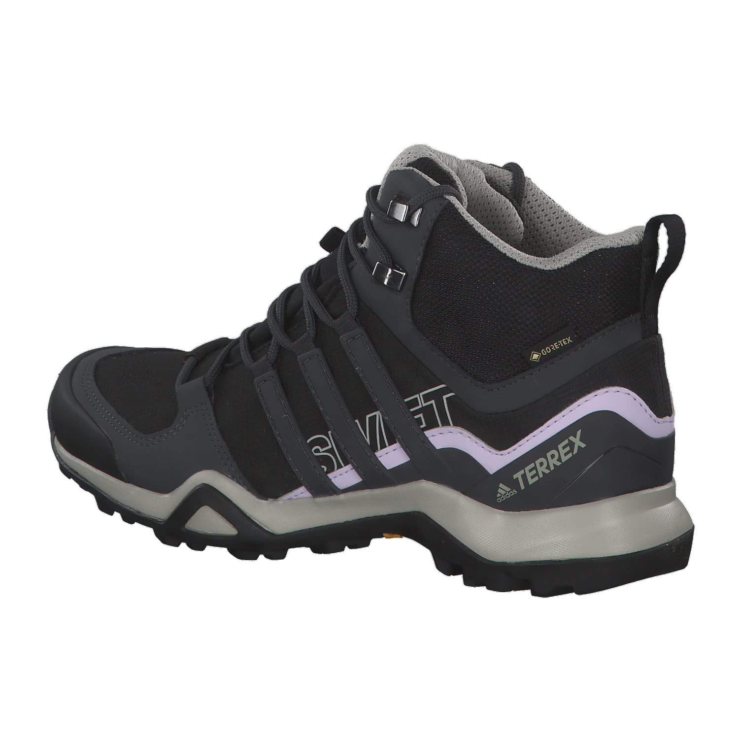 Terrex Women's Classic Trail Running Shoes, Core Black DGH Solid Grey Purple Tint, 4